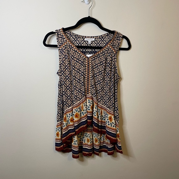 Patrons of Peace | Tops | Nwt Patrons Of Peace Boho Embroidered Floral ...